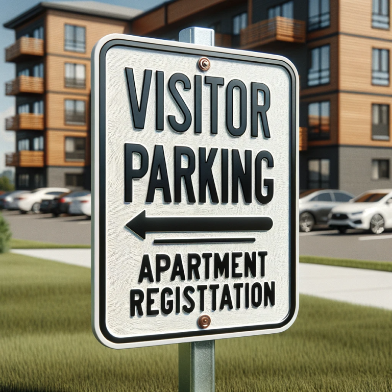 visitor parking apartment registration